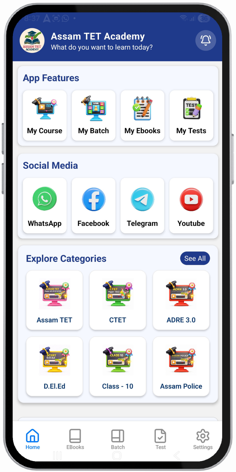 Assam TET Academy – Best Coaching for Assam TET, CTET, ADRE 3.O, D.El ...